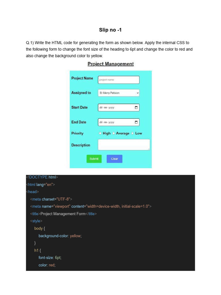 WT 1 and FDS Practical Slips Solution Form WWW - Dailycover.live | PDF | Comma Separated Values ...