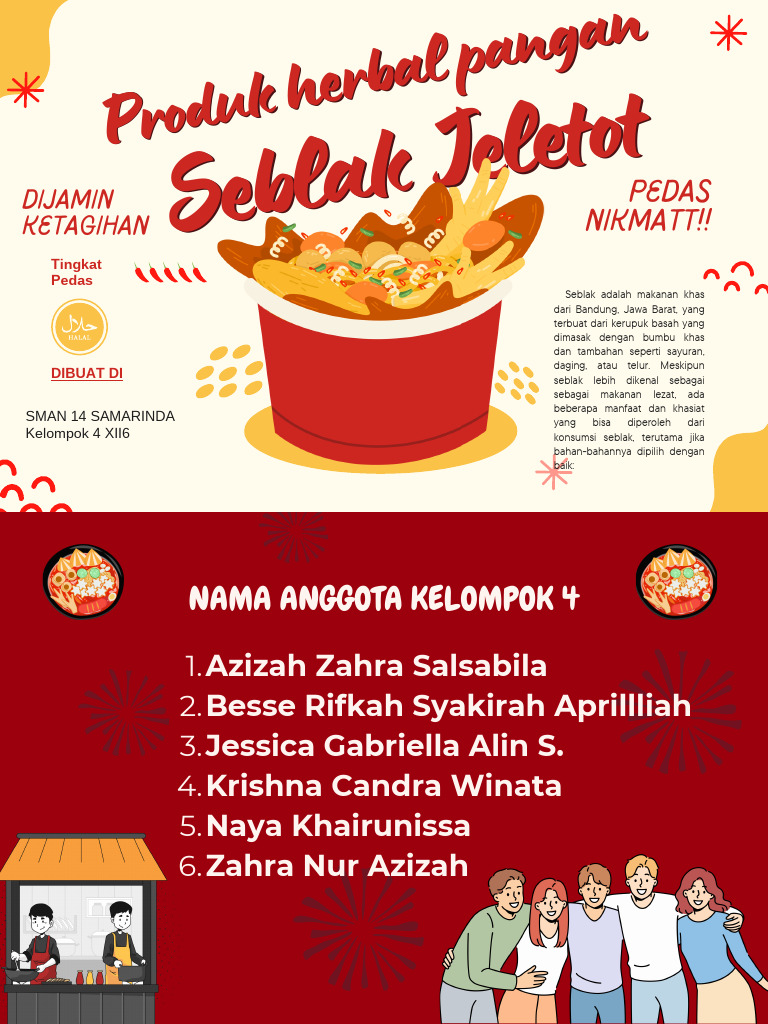 Manfaat dan Resep Seblak Jeletot | PDF