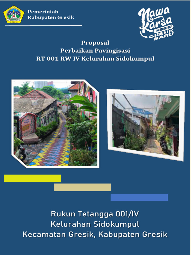 Proposal Paving RT.01 RW.04 | PDF