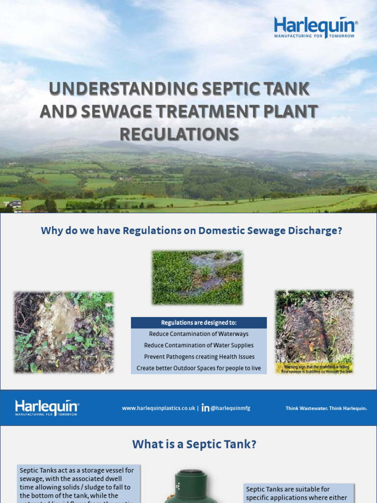Understanding Septic Tank Regulations | PDF | Septic Tank | Sewage ...