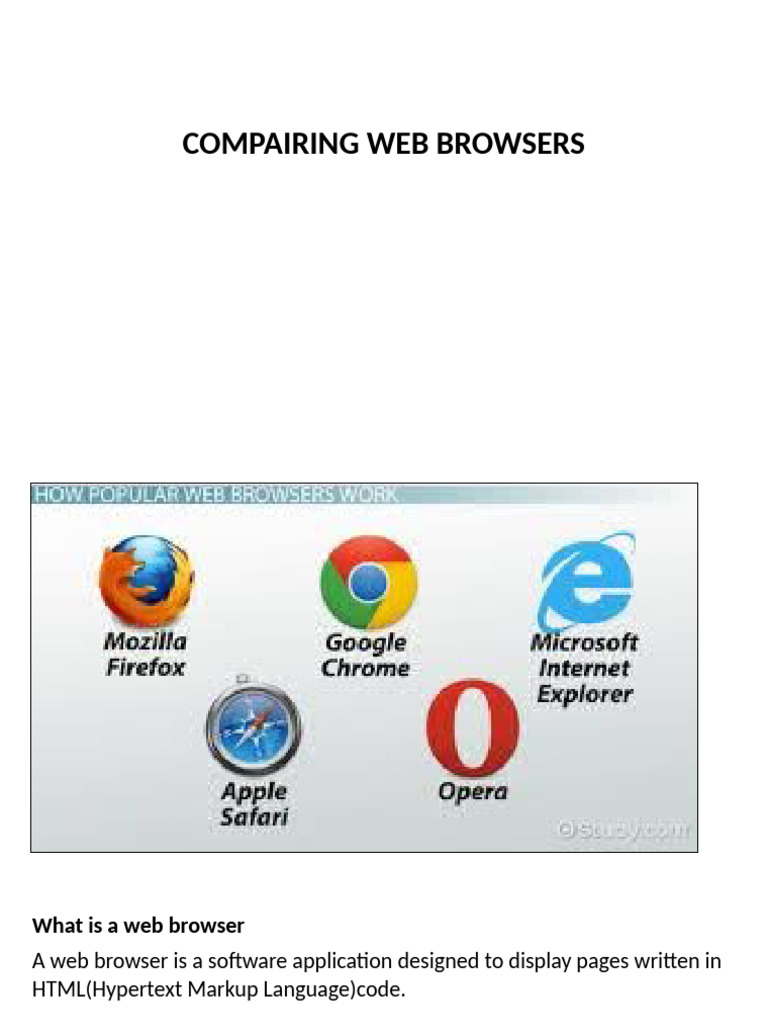 Web browsers | PDF