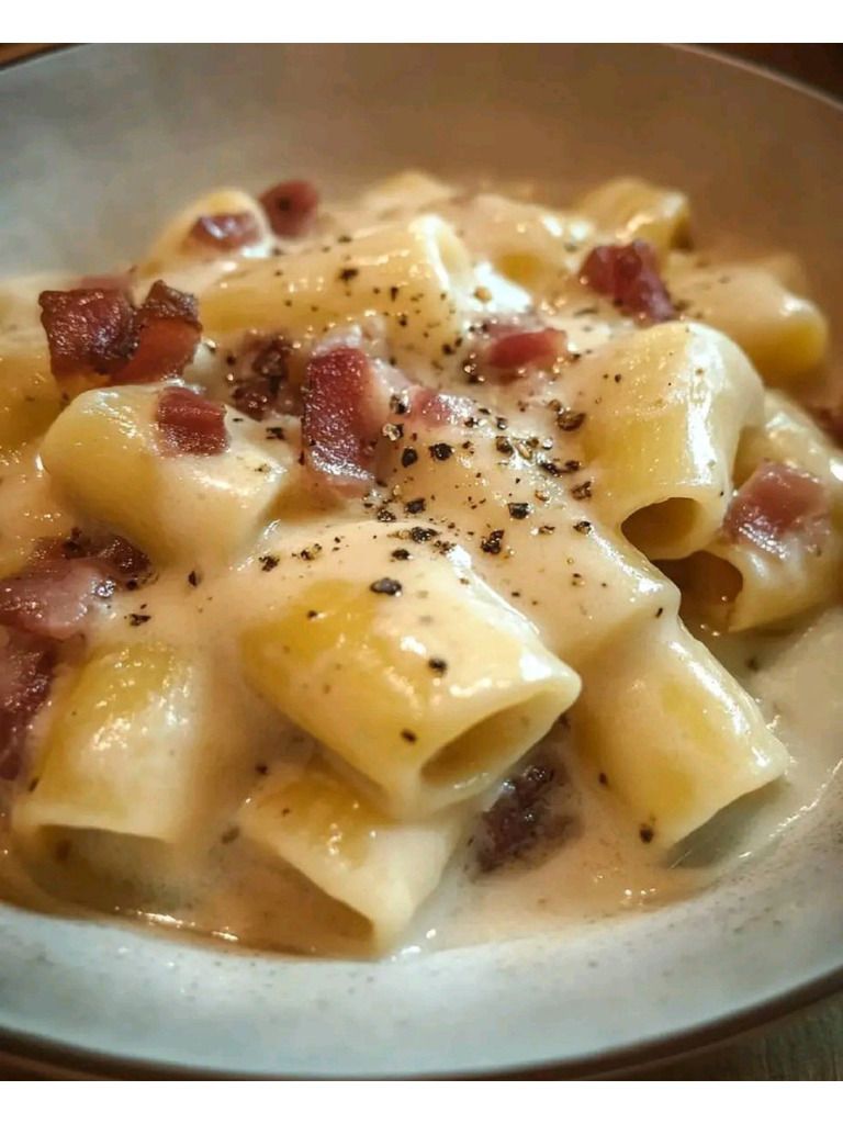 Ricetta Paccheri Patate Pancetta e Scamorza | PDF
