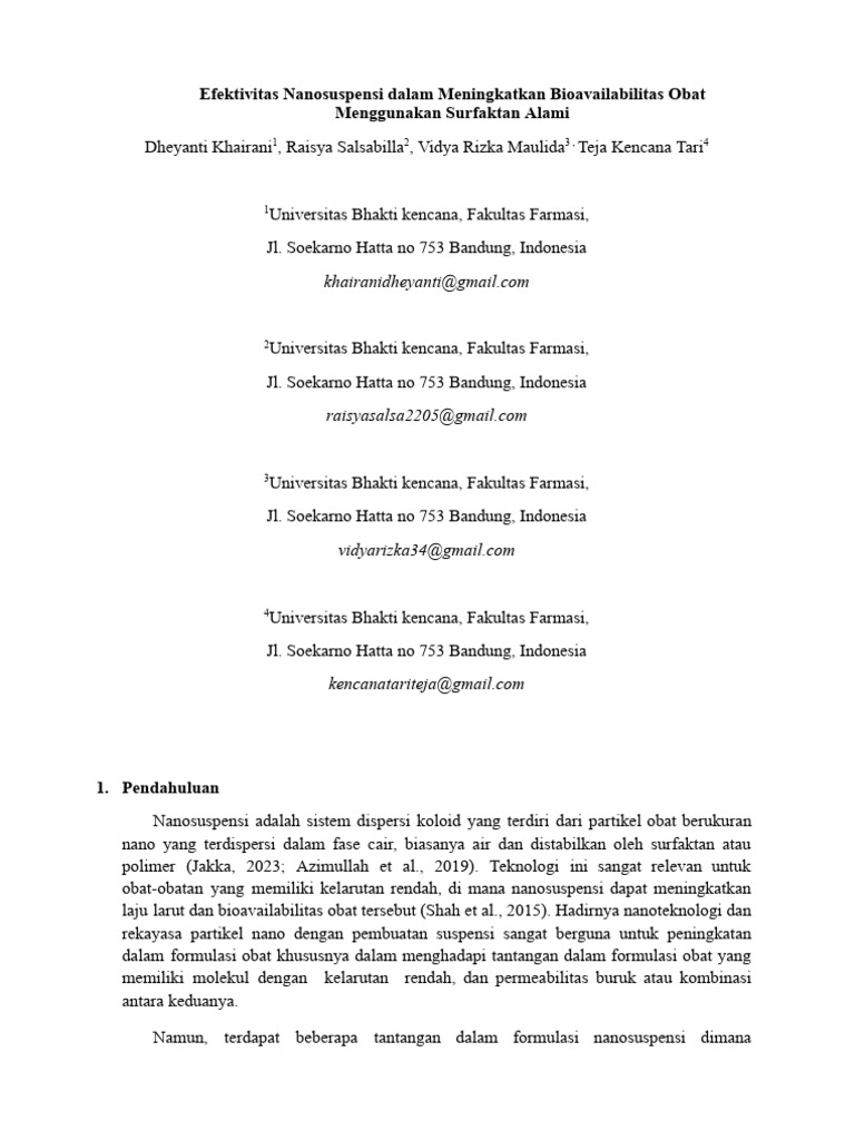 Kelompok 9 - Project Artikel Ilmiah | PDF