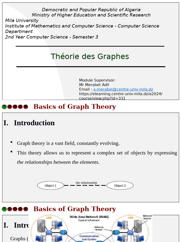THG - Chapter - 1 Basics of Graph Theory - Part 1 | PDF | Vertex (Graph ...