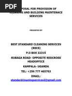 Cleaning Company Profile Overview | PDF