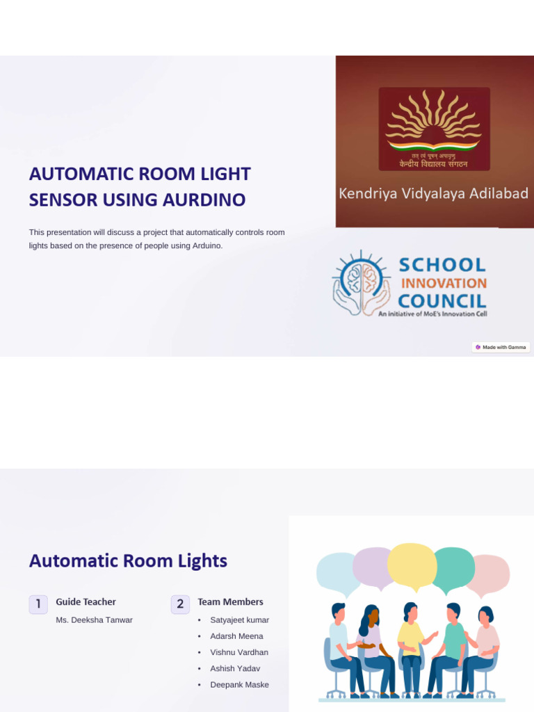 automatic room light | PDF | Efficient Energy Use