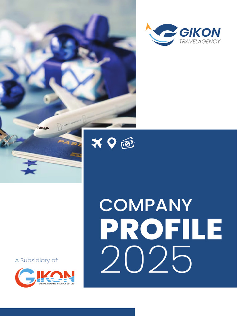 GIKON Travel Profile Proposal 2025 A4 | PDF | Logistics | Travel Agency