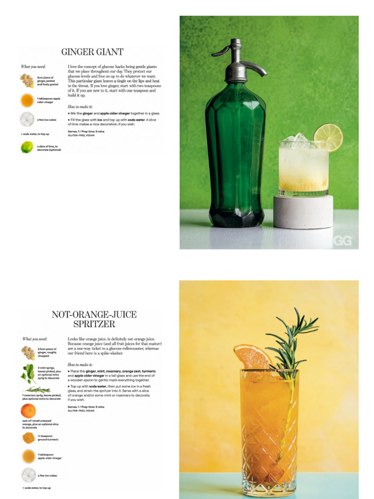 Vinegar Recipes - Glucose Goddess | PDF