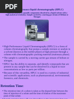 HPLC Powerpoint | PDF | High Performance Liquid Chromatography | Elution