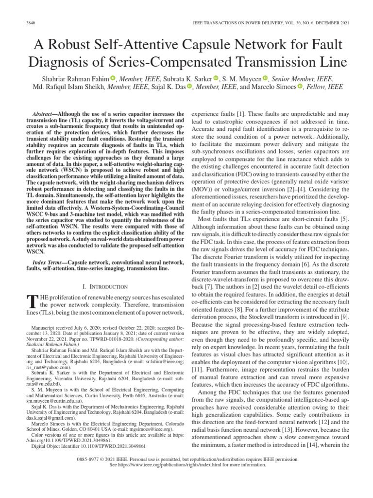A Robust Self-Attentive Capsule Network For Fault Diagnosis of Series ...