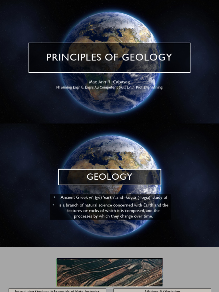Geol131a Handouts | PDF | Geology | Rock (Geology)