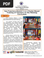 Matatag Accomplishment Narrative Report | PDF