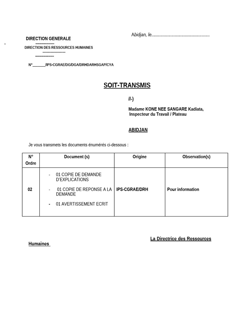 Modèle 3 - Soit-Transmis | PDF