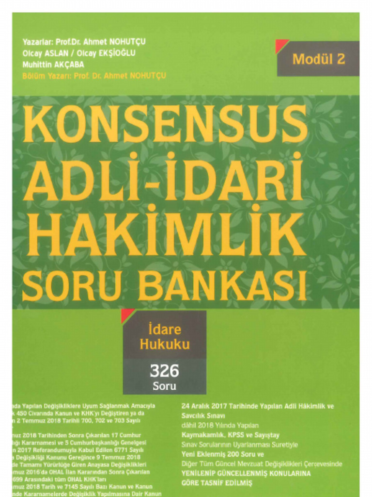 2 Konsensus I Dare Hukuku 282 | PDF