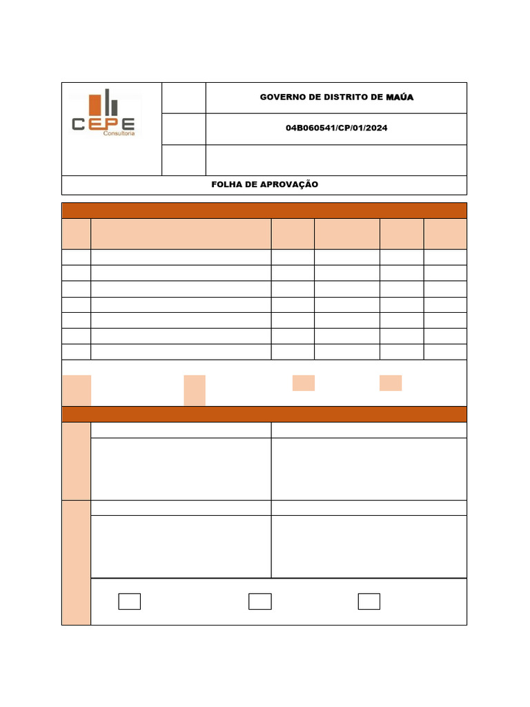 Folha de Aprovação de Relatórios de Progresso.3 | PDF