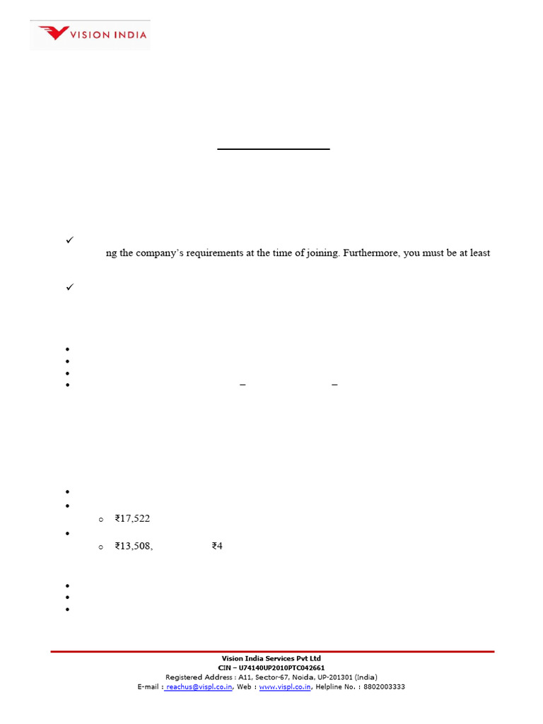 Aakash Offer Letter - Schneider | PDF