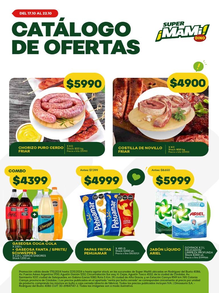 Ofertas Super MaMi del 17 al 22 de octubre | PDF