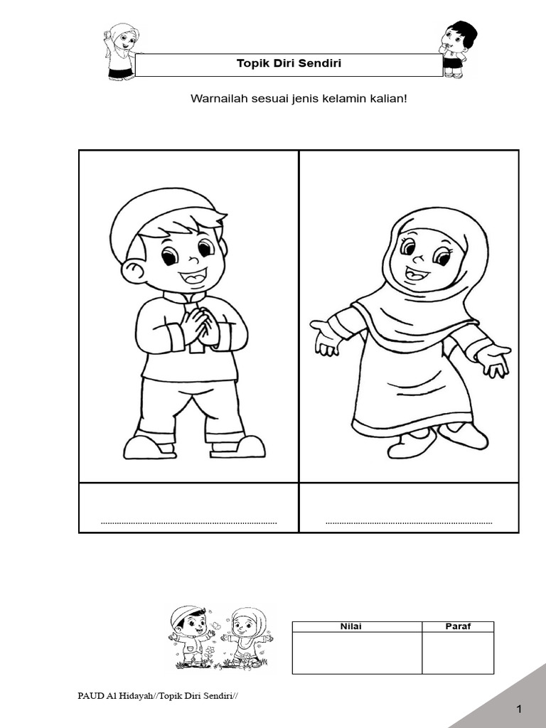 LKPD Tema Diri Sendiri | PDF