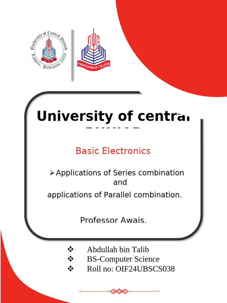 Physics New Pdf Series And Parallel Circuits Fuse Electrical