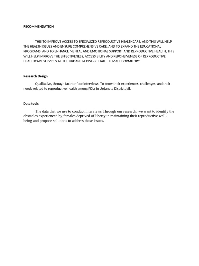 Recommendation Thesis | PDF