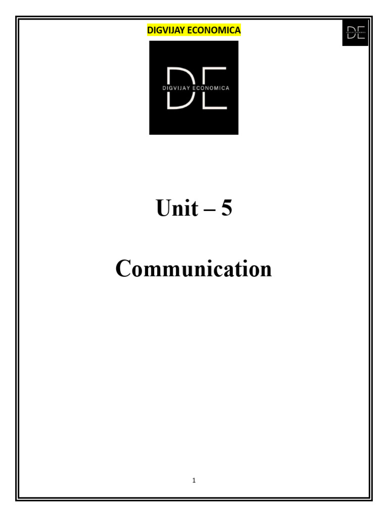 Communication Eng Hindi | PDF | Communication | Mass Media