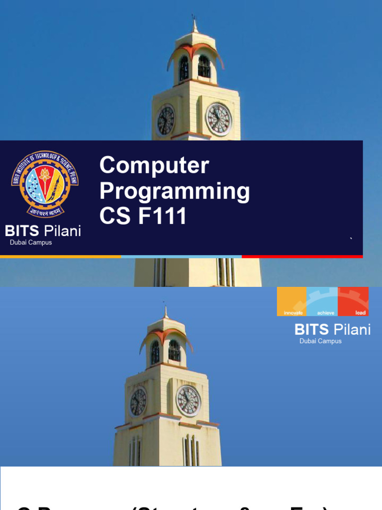 Lec-06-First C Prog.pptx | PDF | Computer Programming | Software Development