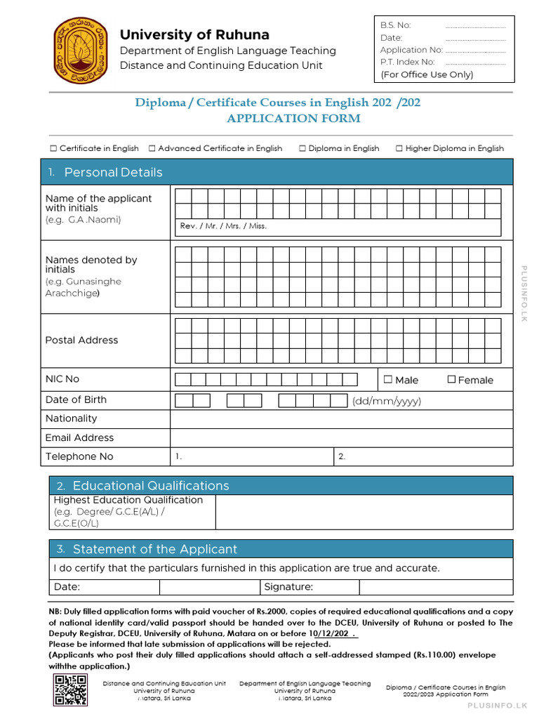 Application 2024 | PDF