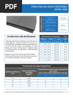 Ficha Tecnica Plancha A36 PDF | PDF | Ingeniería de Edificación | Rieles