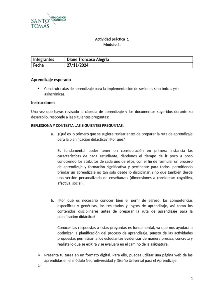 M4_Actividad práctica 1 | PDF | Aprendizaje | Modificación de comportamiento