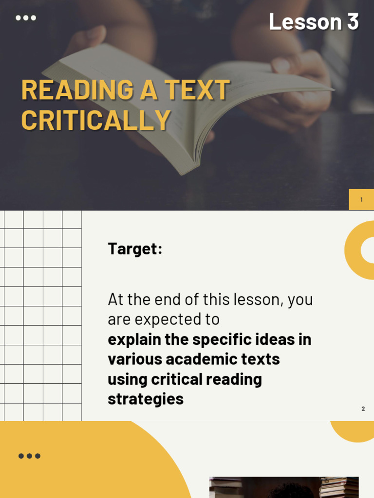 EAPP Lesson 3 Learners | PDF | Cognition | Human Communication