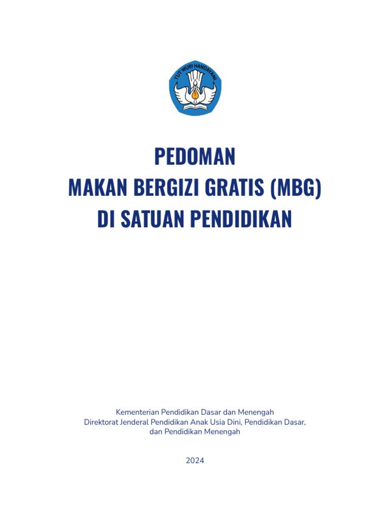 Pedoman MBG | PDF