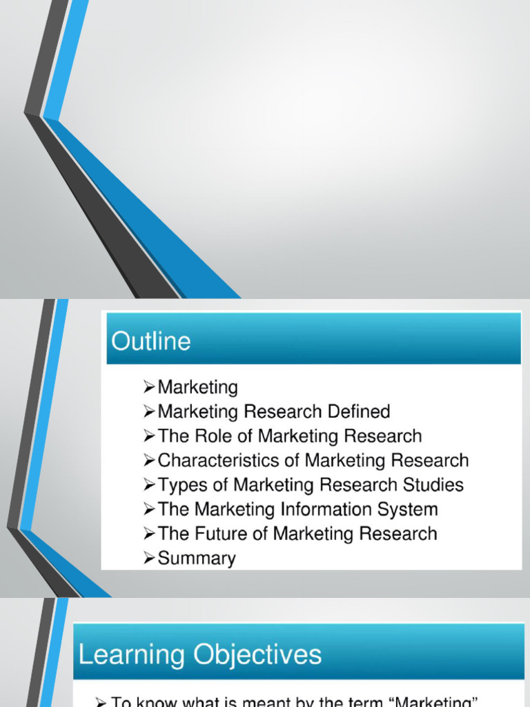 Introduction To Marketing Research | PDF