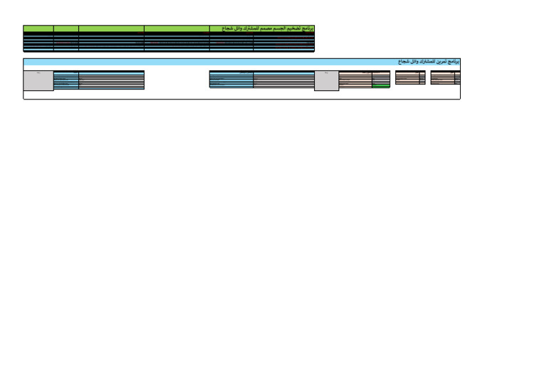 Bulking Program. | PDF