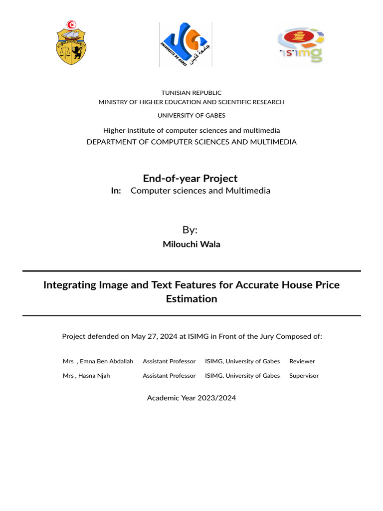 Integrating Image and Text Features For Accurate House Price Estimation | PDF | Machine Learning ...