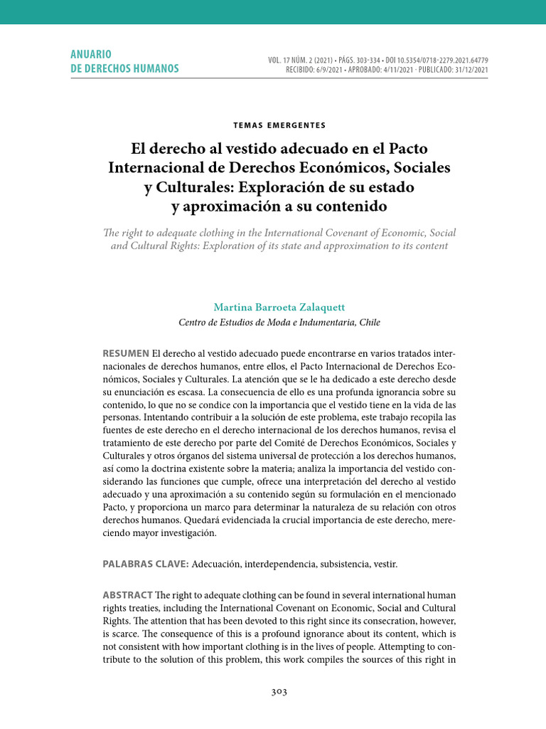 Barroeta | PDF | Derechos humanos | Invalidez