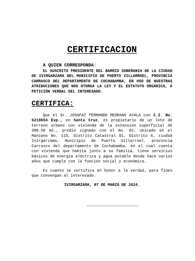 CERTIFICACION nnn | PDF