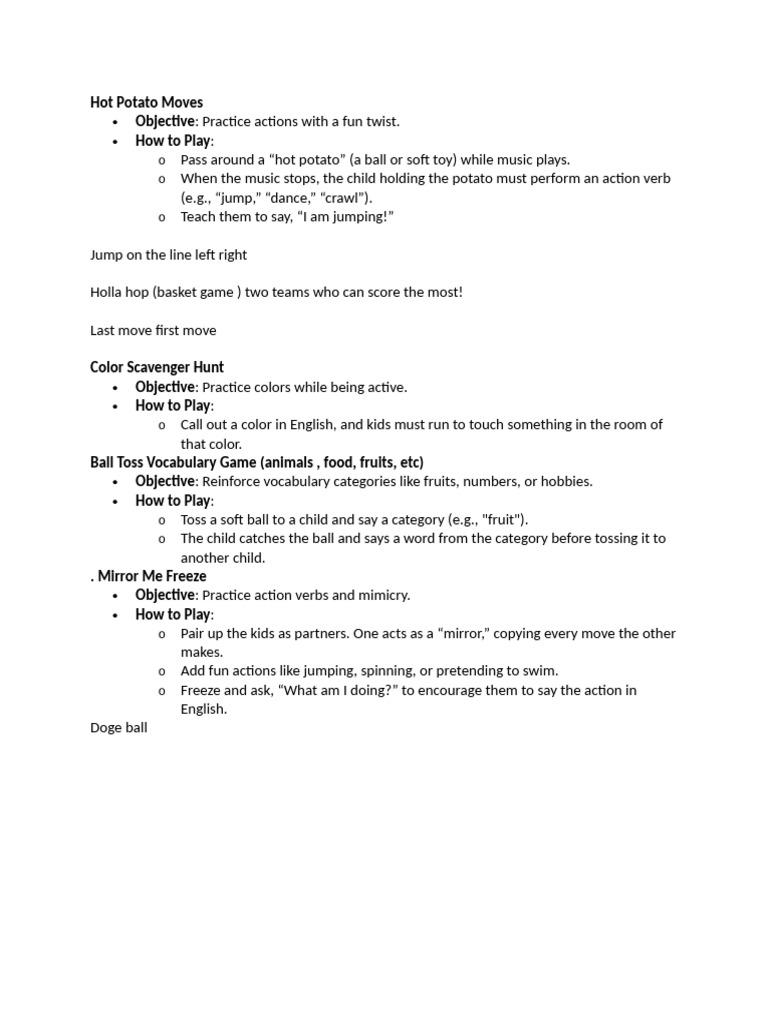 Color Scavenger Hunt | PDF
