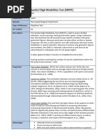 Symbol Digit Modalities Test | PDF | Lateralization Of Brain Function ...