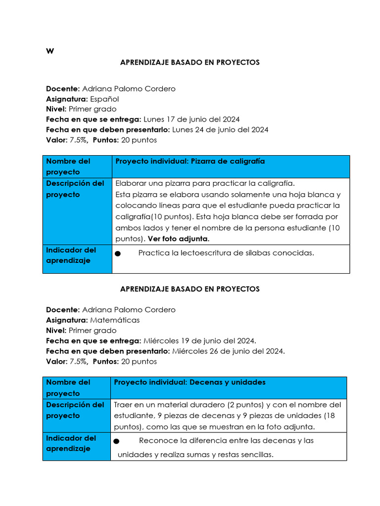 Extra Clase #1 II Período I Grado | PDF | Aprendizaje | Cognición