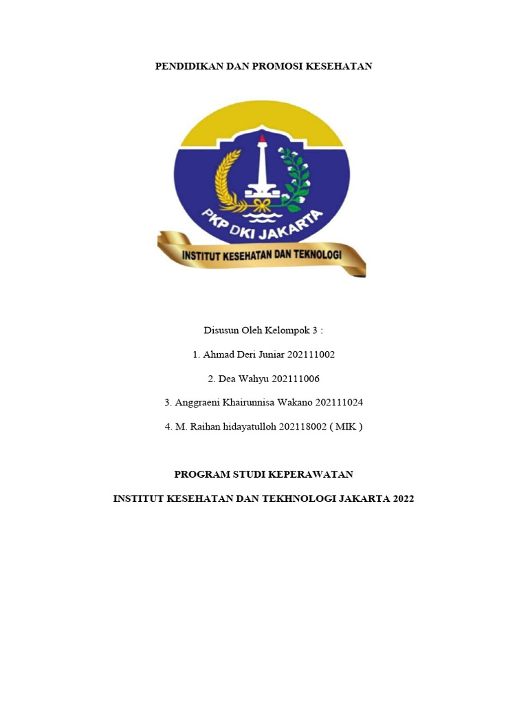 Kelompok 3 TEORI HEALTH BELIEF MODEL DAN ABC’S MODEL ( ANTECEDEBT ...