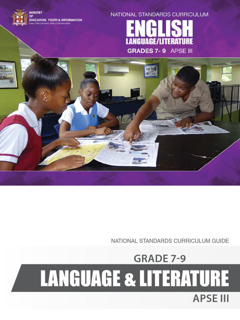 NSC APSE-III Language Grades-7-9 | PDF | Curriculum | Learning