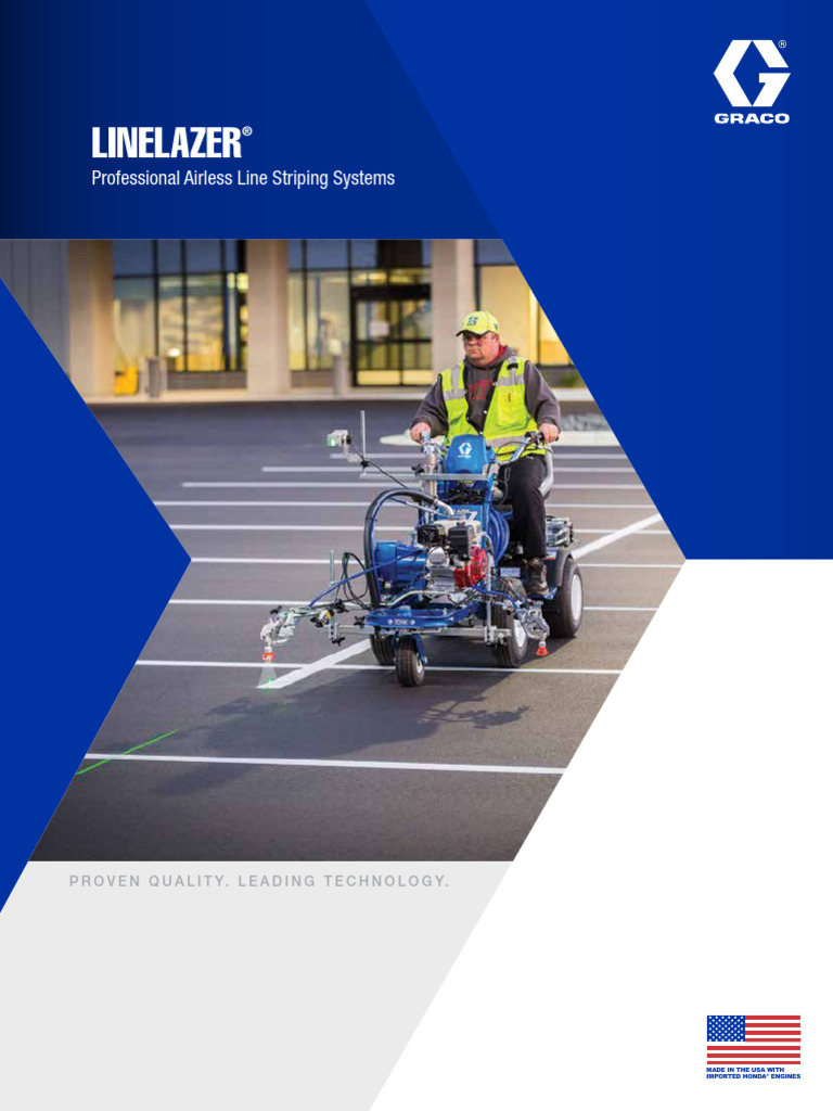 Graco-Linelazer-Overview-Brochure | PDF | Battery Charger ...