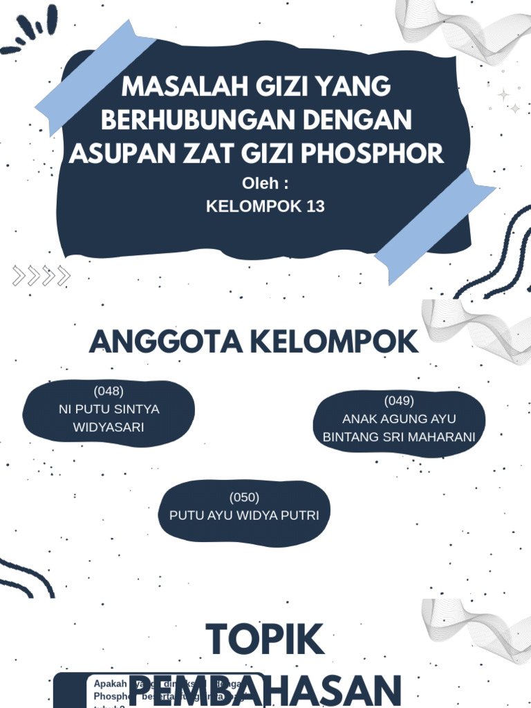 KLP 13 - PPT Deteksi Dini Masalah Gizi | PDF