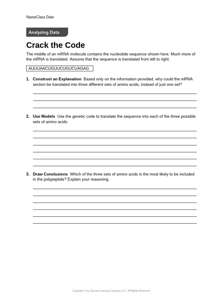 BIO CH14 Analyzing Data | PDF