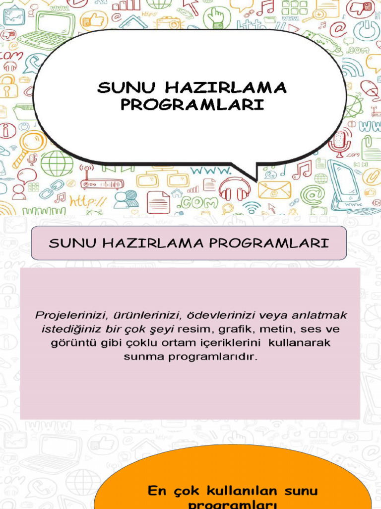 5.1.14 - Sunu Programları Ve Google Slaytlar Sunumu | PDF