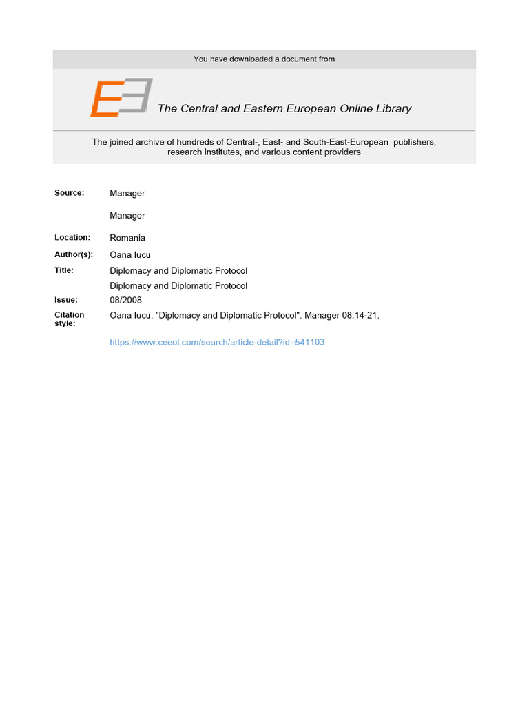 Diplomacy-And-Diplomatic-Protocol - Content File PDF | PDF | Diplomatic Mission | Treaty