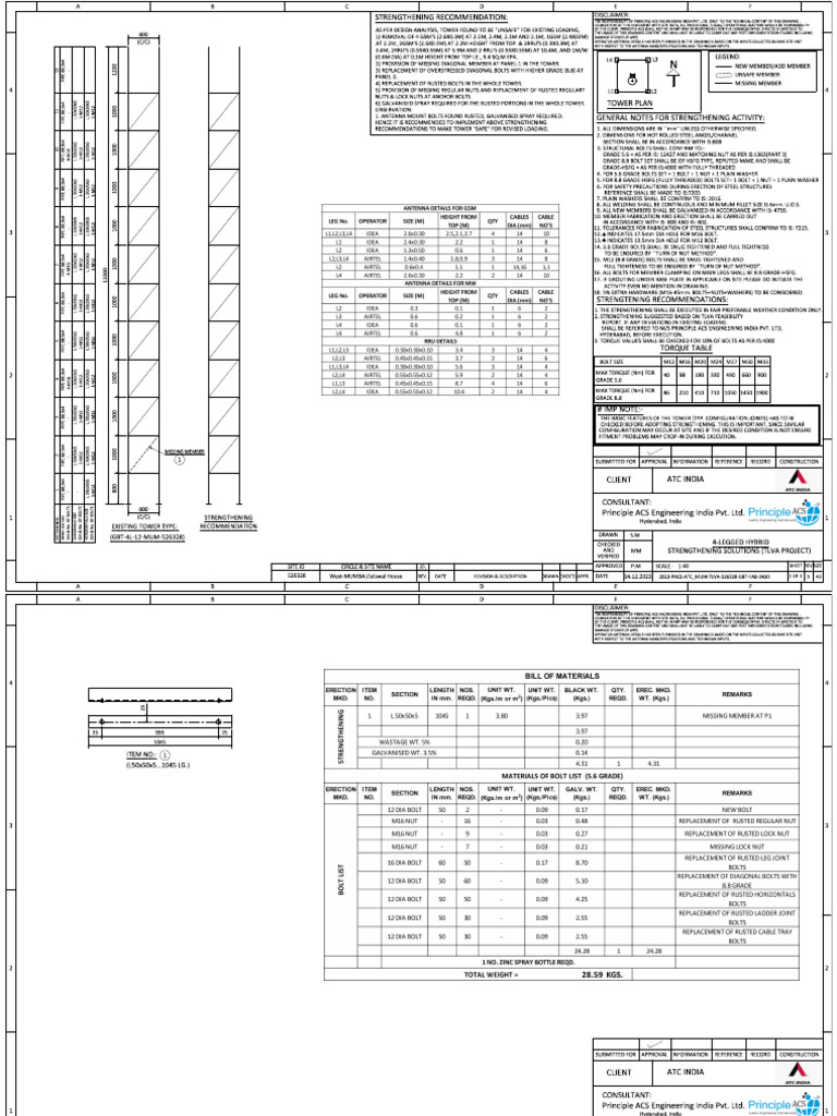 Jaiswal House - TLVA STR DWG. | PDF