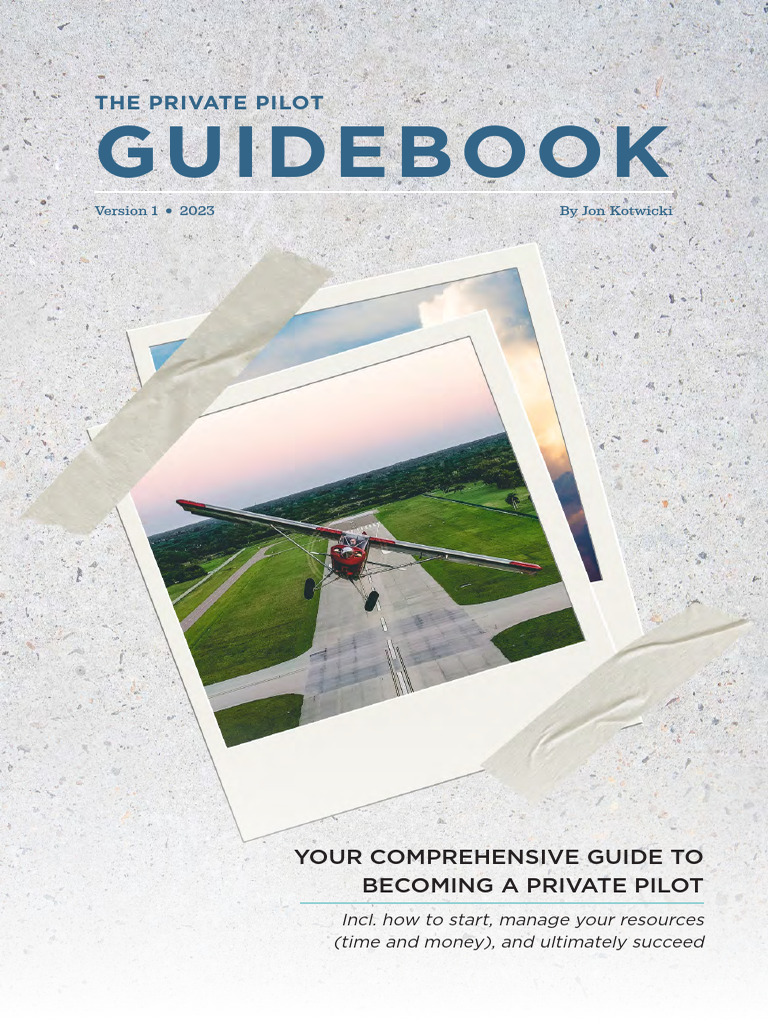 Private Pilot BluePrint Guidebook | PDF | Flight Instructor | Aerospace