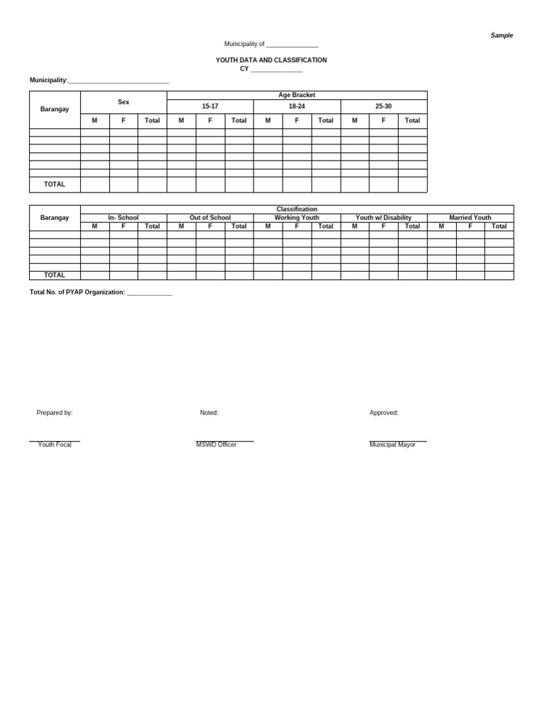 Youth Form.2024 | PDF