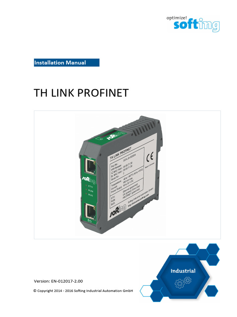 Softing PN Diagnose Module | PDF | Ip Address | Computer Network